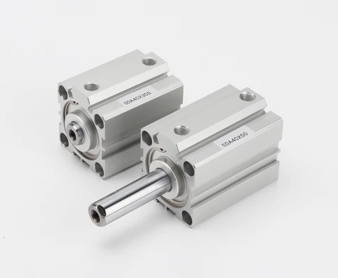 Buy Sda Series Compact Air Pneumatic Cylinder Pneumatic Parts Air Valve ...