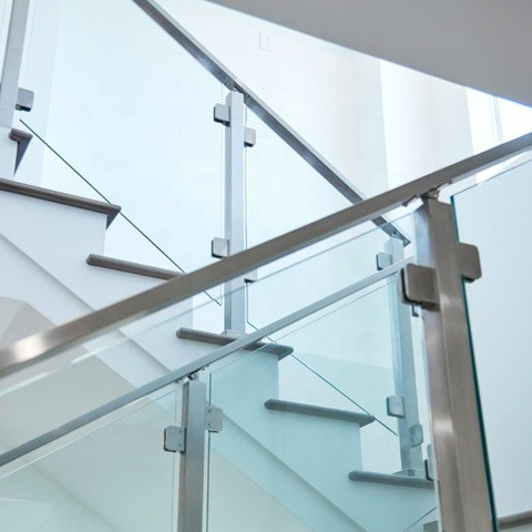 Buy Sus 304 Satin Surface Glass Balustrade Railing Australia Railings ...