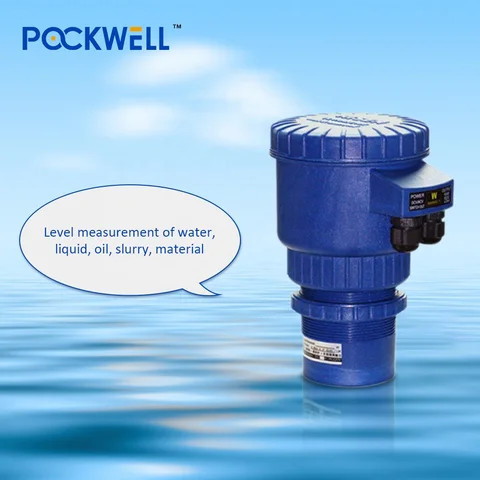 Buy Ultrasonic Level Transmitter Water Liquid Level Sensor Ultrasonic ...