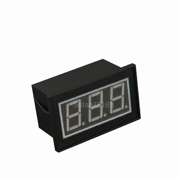 Buy Waterproof Digital Dc Voltmeter Voltage Volt Panel Meter Dc 6-130v ...