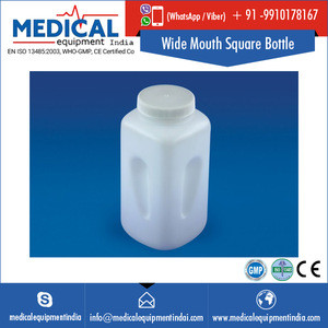 Buy Wide Mouth Autoclavable Square Laboratory Bottle from MEDICAL ...