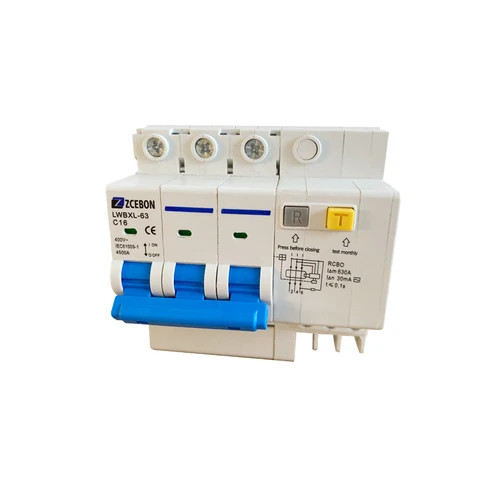 Buy Zcebox Electrical Box Smart Residual/rccb/rcbo Circuit Breaker Mcb ...