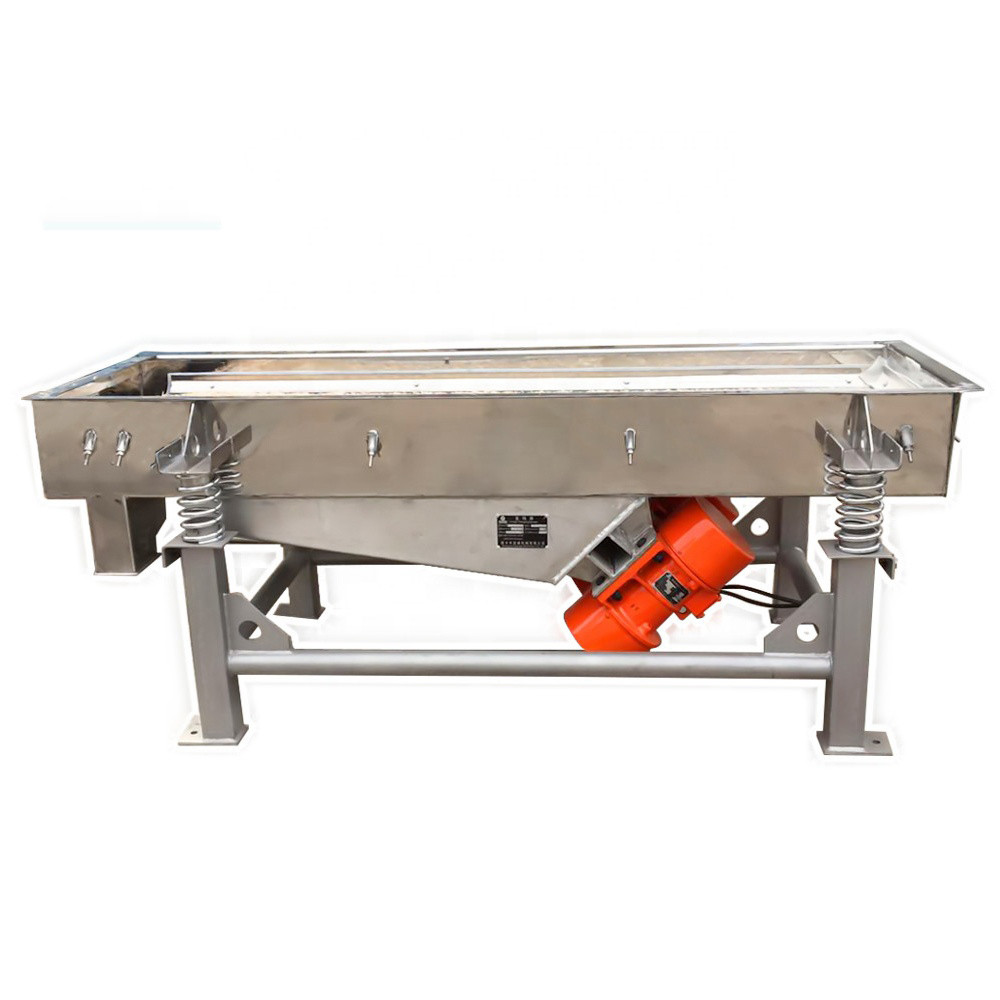 Buy Zsq Wood Pellet Sawdust Linear Vibrating Sieving Screener Machine ...
