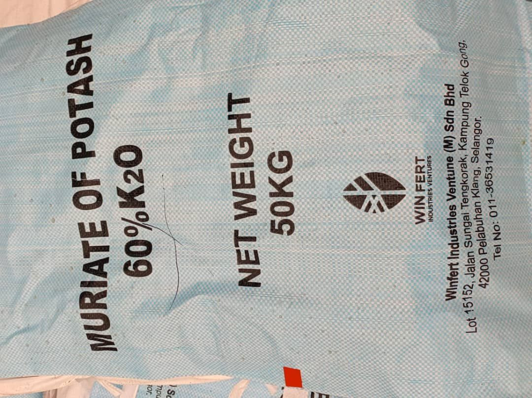 Muriate Of Potash 0-0-60 Hi-Yield Muriate Of Potash 3.25 Lb - Potassium ...