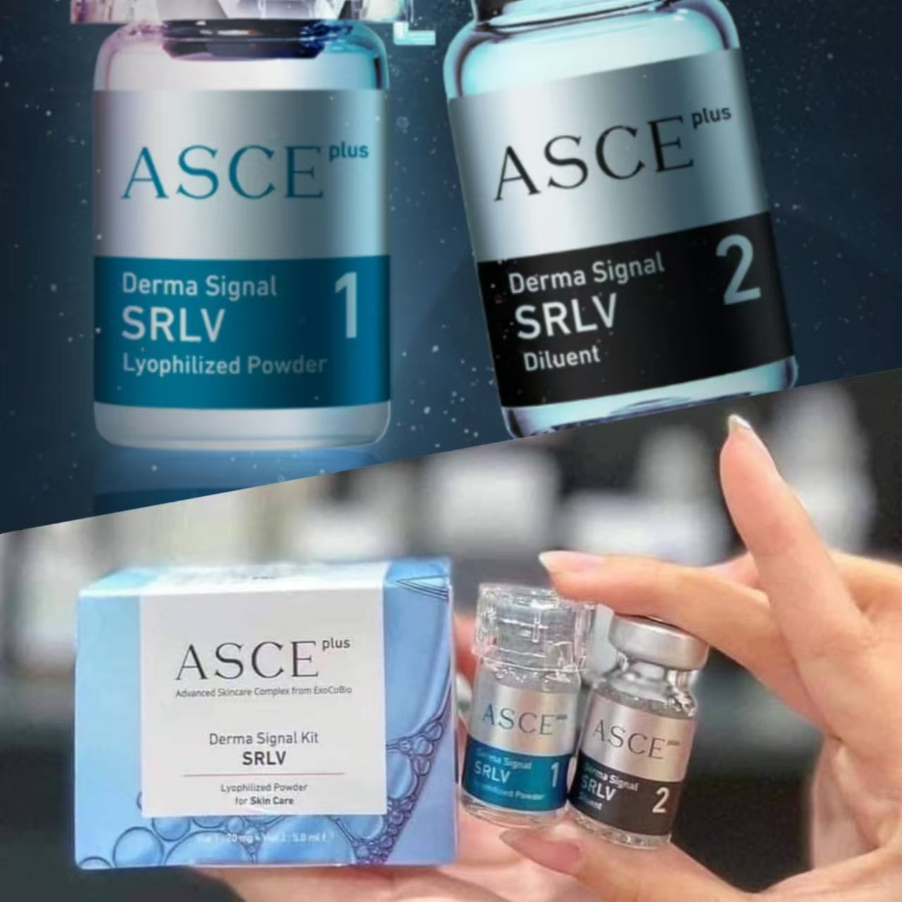 Buy 2025 Asce Plus Exobalm Exosome Facial Cream Moisturizing Skin Regeneration Asce Exobalm ...