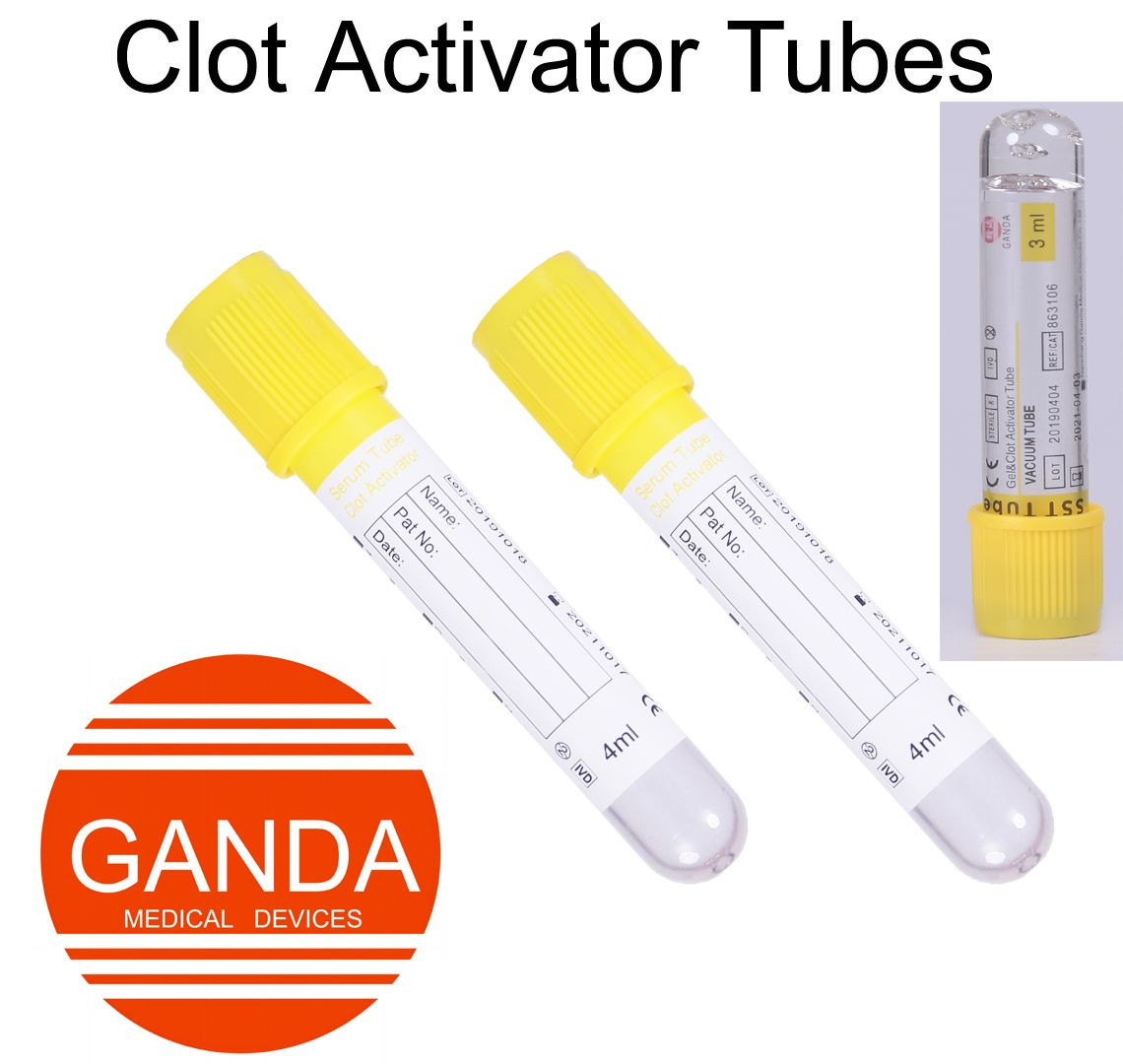 Buy Clot Activator Tubes(pro-coagulation Tubes) from Ganda Medical ...