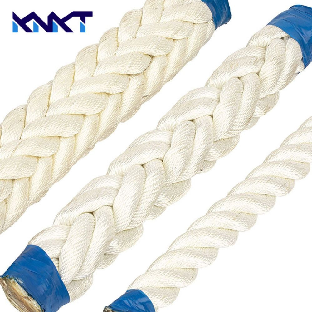 Buy 3 Strand, 8 Strand, 12 Strand Polyester Mooring Rope from Hebei ...