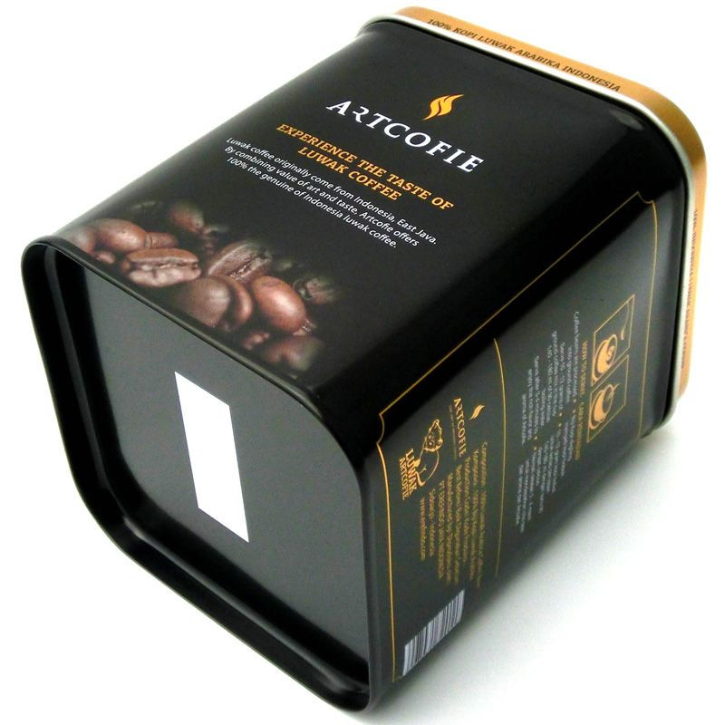 Buy Square Tin Box,metal Tin Tea Coffee Box Can Cookie Chocolate Candy ...