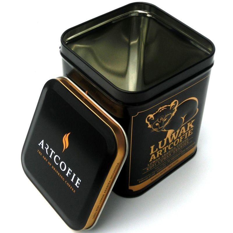 Buy Square Tin Box,metal Tin Tea Coffee Box Can Cookie Chocolate Candy ...