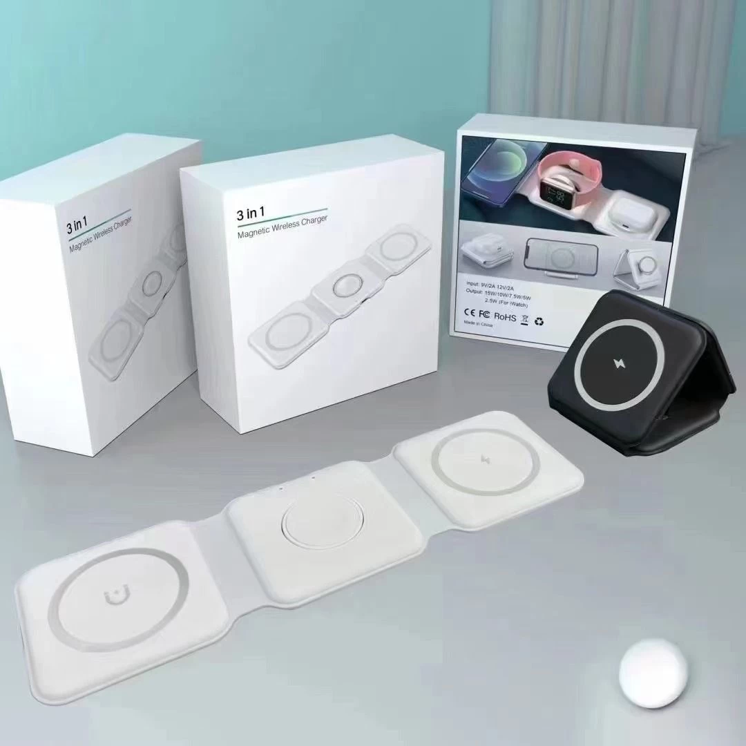 Buy Magsafe Wireless Charger 3 In 1 Multifunctional Magnetic Wireless ...