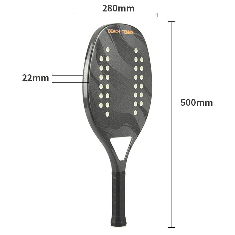 Buy Beach Paddle Racket 18k Carbon Fiber Plate Type from Jinnuoda ...