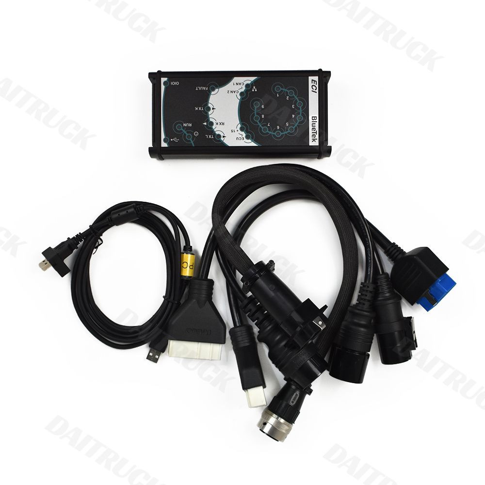 Buy For Iveco Truck Eltrac Easy Eci Obd2 Connector Adapter Diagnostic ...