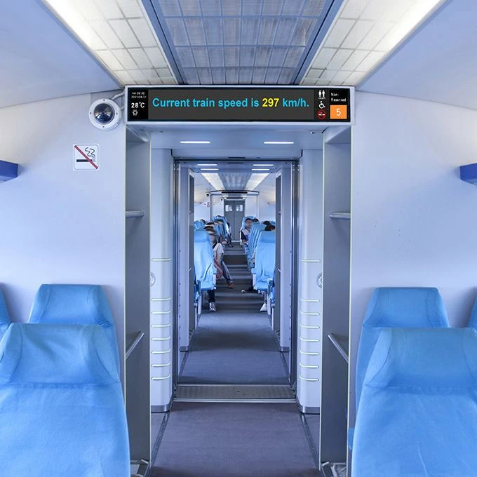 Buy Lcd Onboard Travel Information Display Over Gangway, Ewc-4131av ...