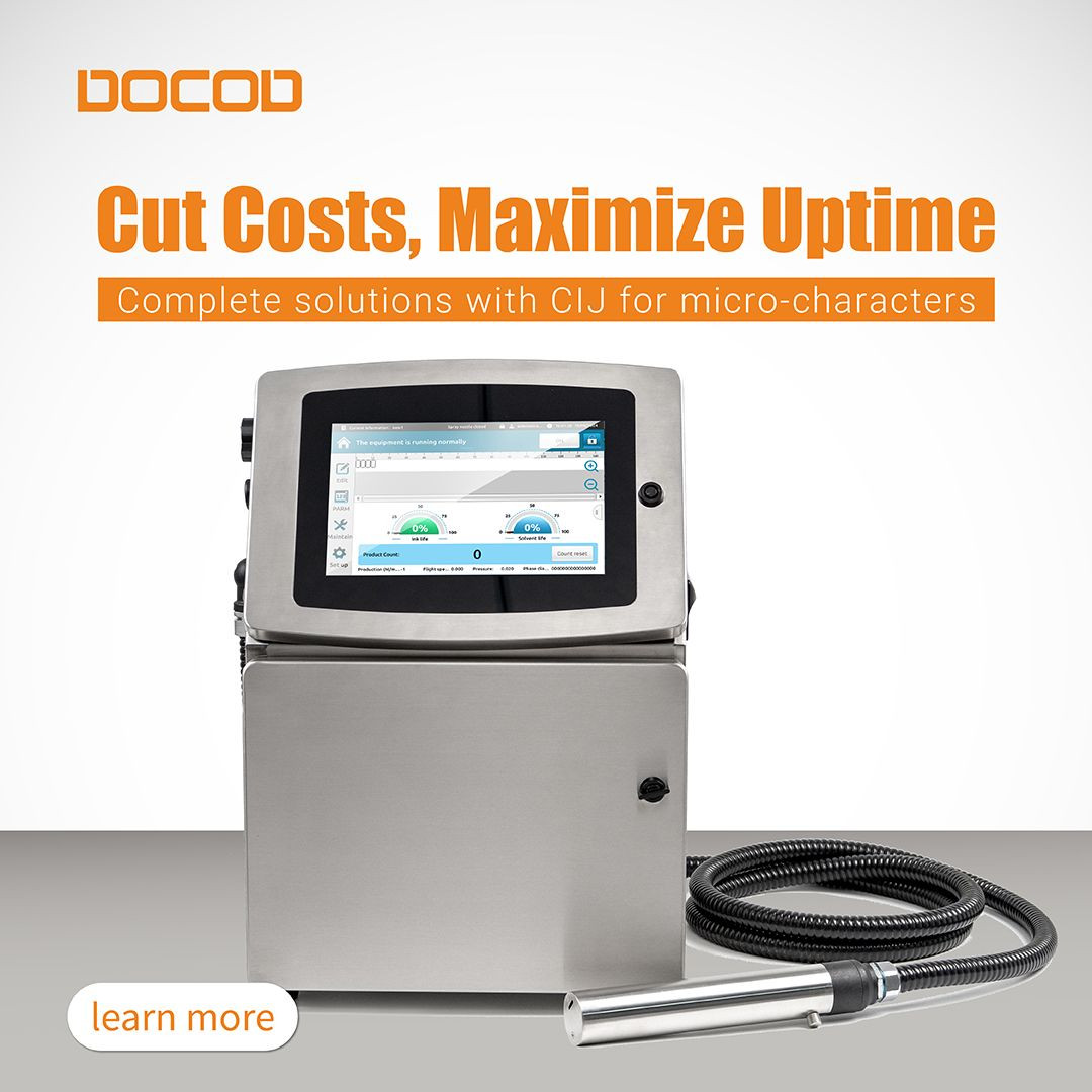 Buy Docod Cij New V2000 Industrial Inkjet Printer Batch Coding Machine ...