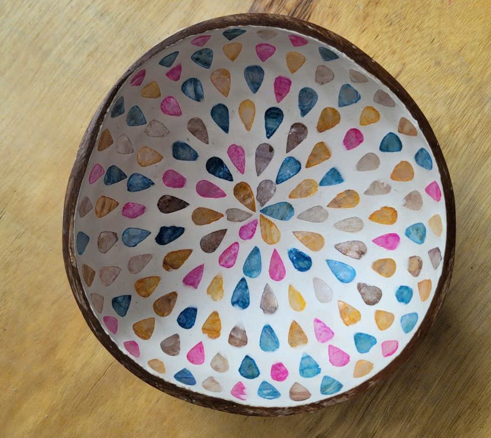 Buy Mother Of Pearl/ Shell Coconut Bowls Handmade from M & L ...