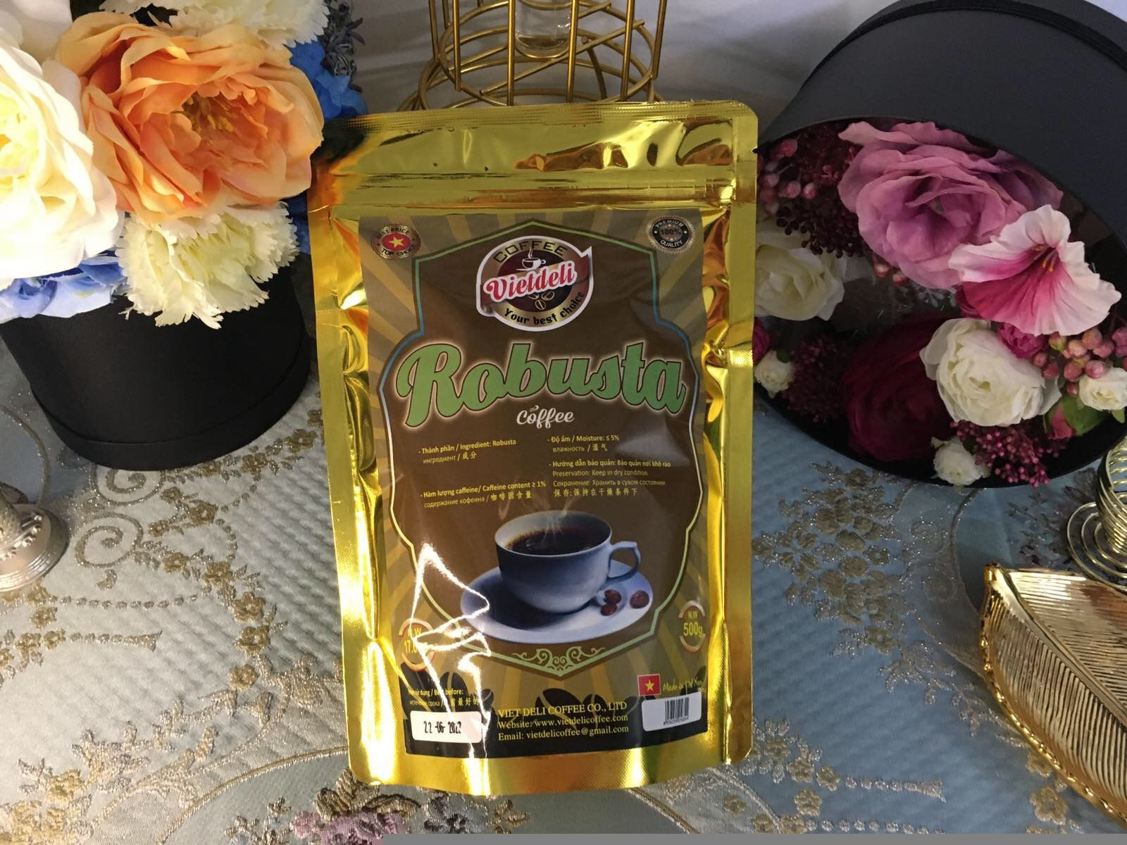 Buy Robusta Ground Coffee - Vietdeli from VIET DELI COFFEE CO.,LTD ...