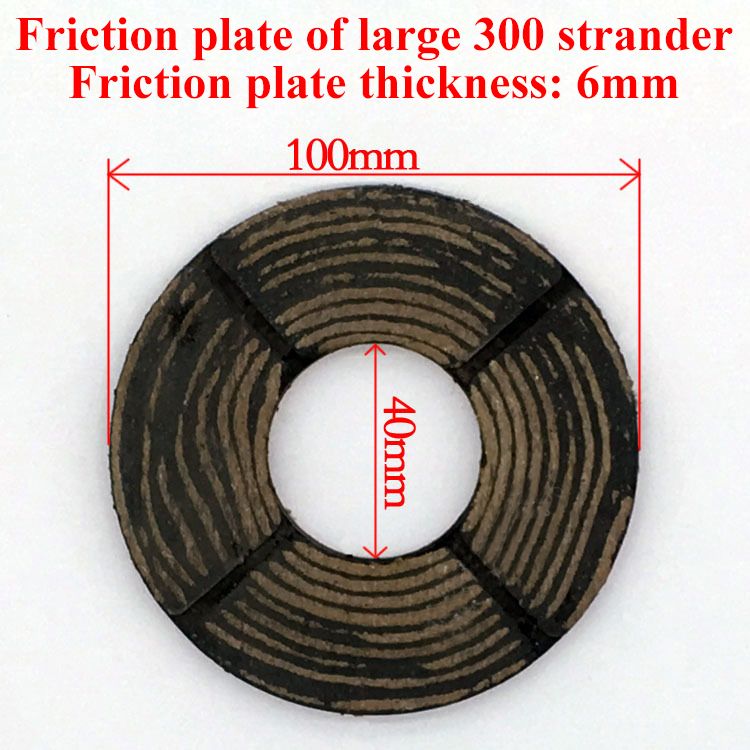 Buy Mechanical Accessories Plastic Cement Tawny Friction Plate Of High ...