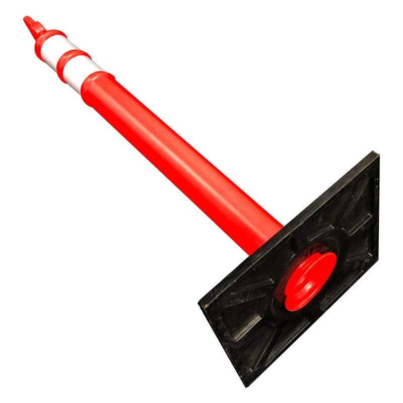 Buy New Rubber Traffic Warning Post Roadway Safety Delineator With ...