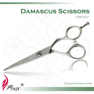 Buy 120 Layers Real Professional Damascus Steel Hair Scissors from ...