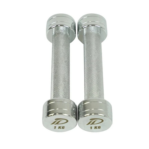 Buy 1kg Chrome Sport Dumbbells Gym Dumbbell Weights Set Custom Logo ...