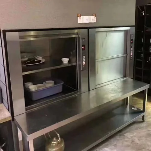 Buy 2-4 Floors Foods Elevator Electric Dumbwaiter Lift Elevator With Ce ...
