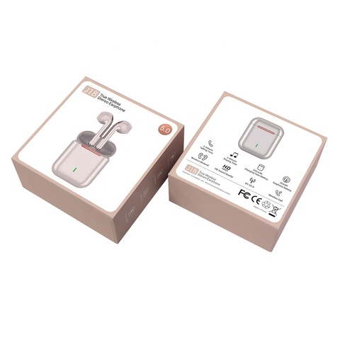 Buy 2020 Hand Free Wireless Bt Earphones Earbuds Headphone Ear Buds J18 ...