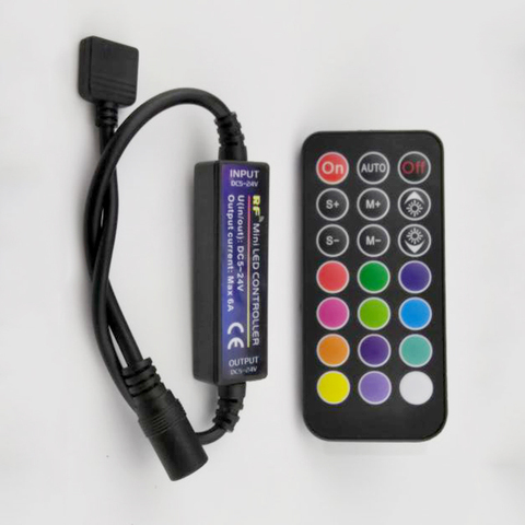Buy 21 Keys Rf Rgb Led Controller, Constant Voltage Led Rgb Strip Rf ...