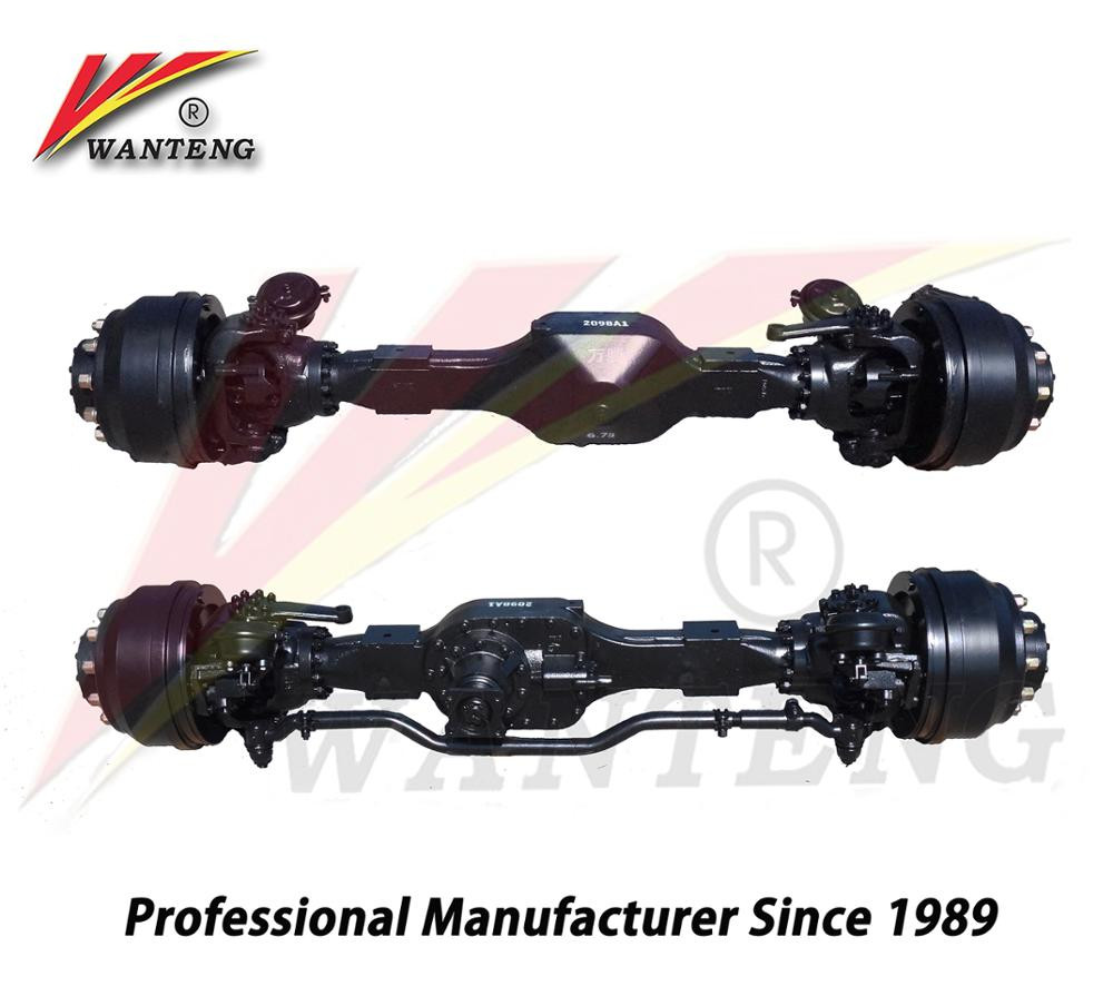 Buy 4wd Agricultural Trailer Tractor Front Drive Steer Axle With Disc ...
