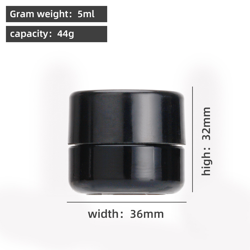 Buy 5ml Uv-coated Black Glass Concentration Container - Children's Anti ...