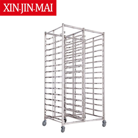 Buy Bakery Cooling Rack Baking Tray Trolley With 30 Trays from ...