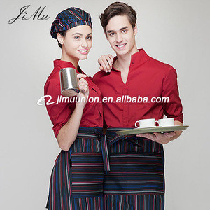 Buy Bar Hotel Restaurant Cafe Shop Uniform Unisex Custom Design ...