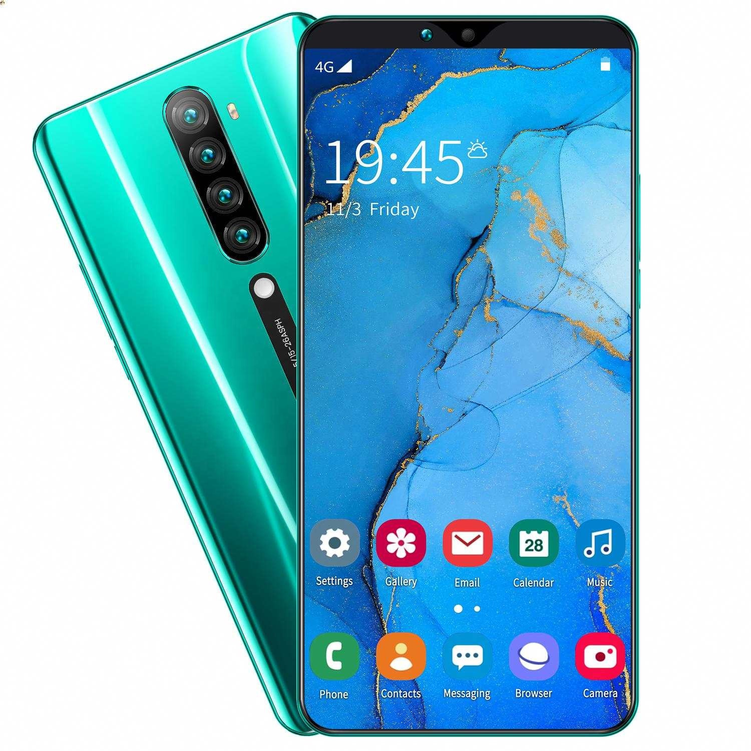 Buy Big Screen 4g Android Smart Phone 6.3inch 6gb+128gb Mobile Phones ...