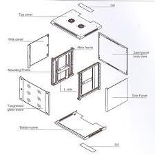Buy Boost-rackmount Black Wall Mount Server Rack 25u Network Cabinet ...