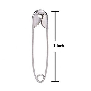 Buy China Manufacture Silver Tiny Pins 1 Inch Safety Pin 1 Inch 28mm ...