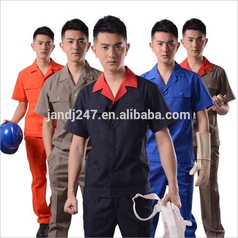 Buy 100% Cotton Safety Suit Electrical Safety Workwear Working Uniform ...