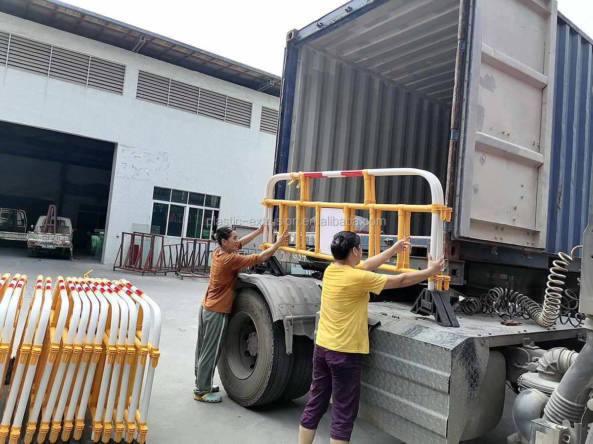 Buy Custom Pvc Barrier Guardrail For Pedestrian Longitudinal ...