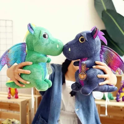Buy Custom Soft Plush Dinasor With Wing Toys For Children?s Gift from ...