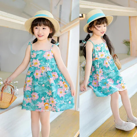 Buy Ddq70110 Muti Styles Pretty Beautiful Summer Cute Cotton Baby Girls ...