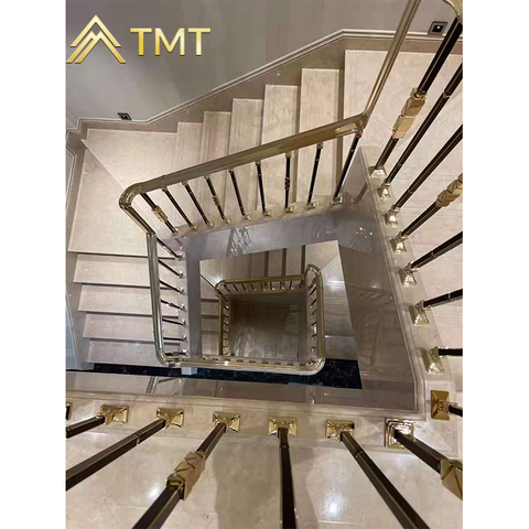 Buy Decorative Stair Post Titanium Gold Crystal Acrylic Pillar ...