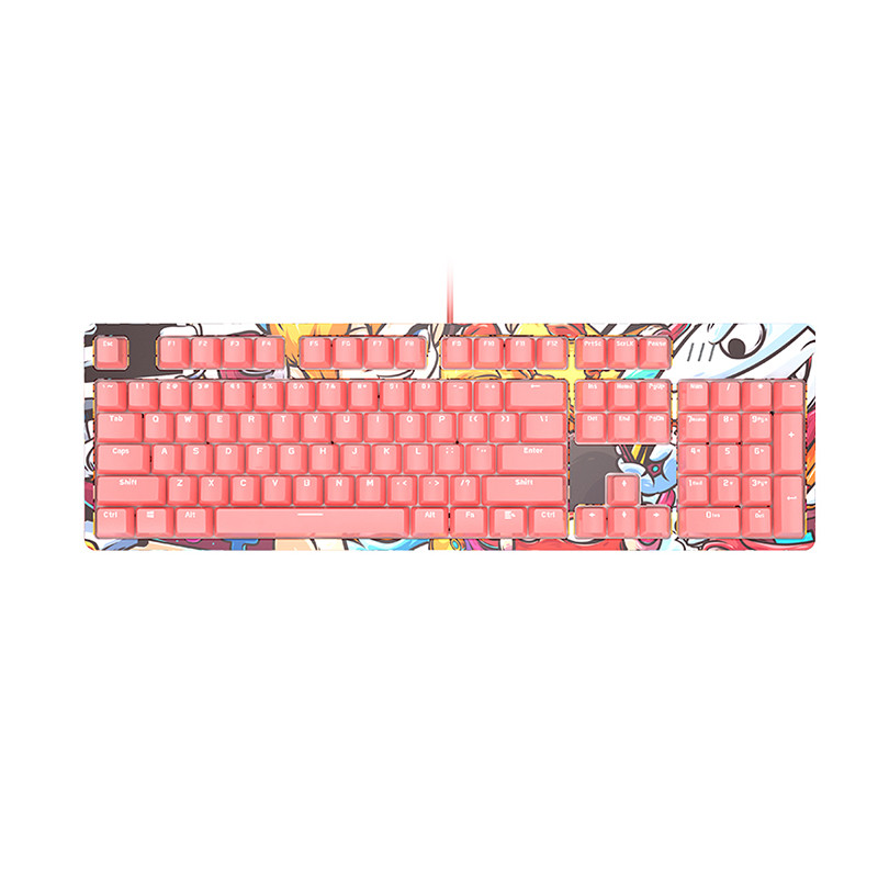 Buy Dkm150 Gaming Mechanical Keyboard Removable Cover Mechanical ...