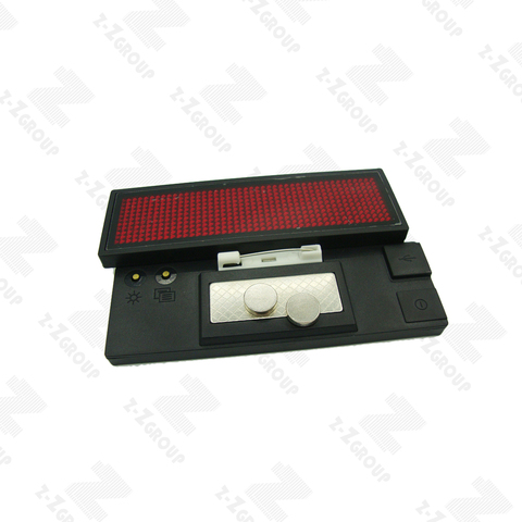 Buy Electronic Scrolling Rechargeable Led Mini Programmable Name Badge ...