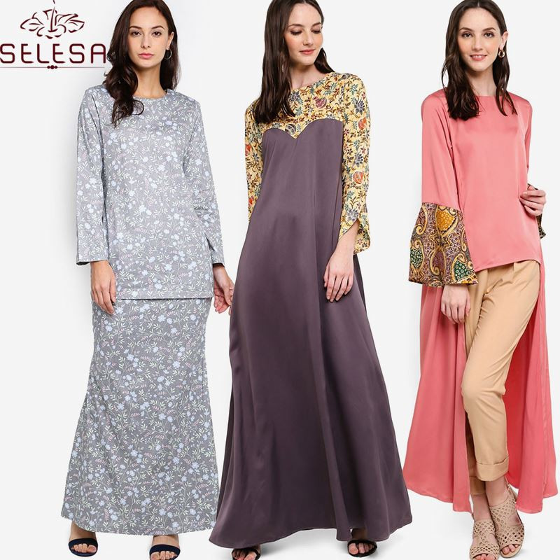 Buy Fashion Lace Modern Baju Kebaya Abaya Arab Drill Maxi Beaded Kaftan ...
