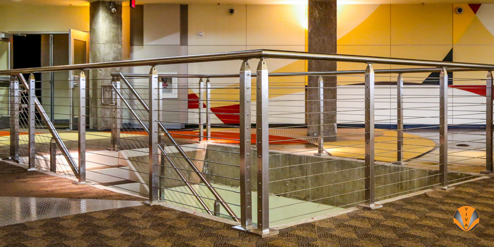 Buy Fashion Stainless Stair Railing Metal Balusters Balustrade System ...