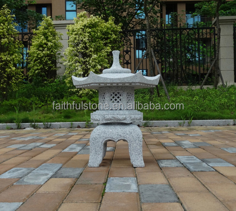 Buy Granite Stone Lanterns Natural Stone Lanterns Granite Stone Pagoda For Outdoor Garden In ...