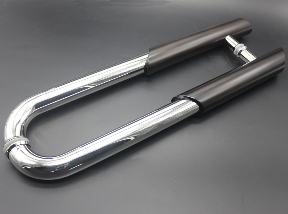 Buy Half Round Wooden Door Handle Modern Antique Barn Door H Type ...