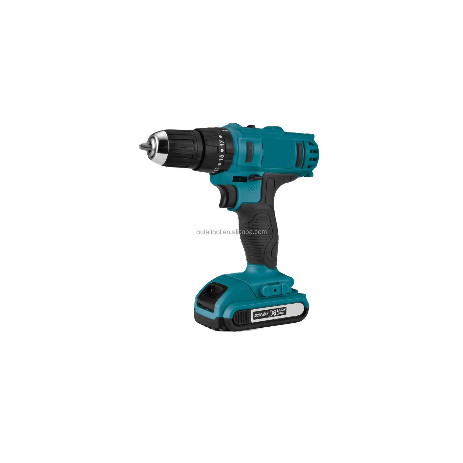 Buy Heavy Duty Cordless 21v Brushless Double Speed Cordless Drill Tool ...