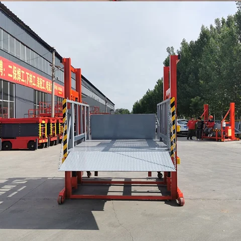 Buy Hydraulic Vertical Lift Work Platform Mobile Loading And Unloading ...