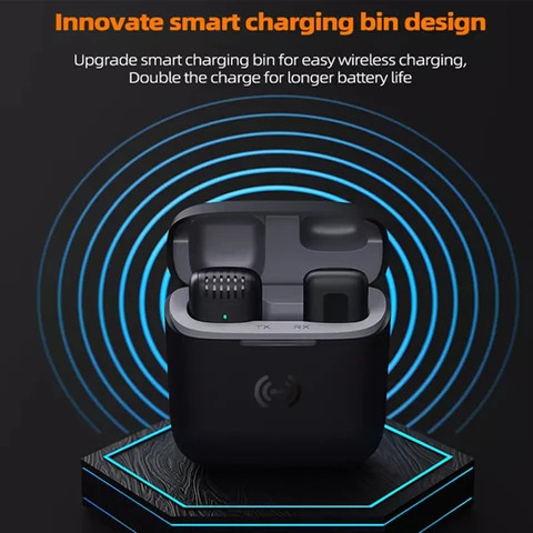 Buy J11 Wireless Type-c Microphone Noise Reduction 2.4g Wireless ...