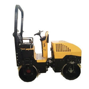 Buy Japan Engine 2 Ton Roller Compactor Double Drum Vibratory Ride On ...