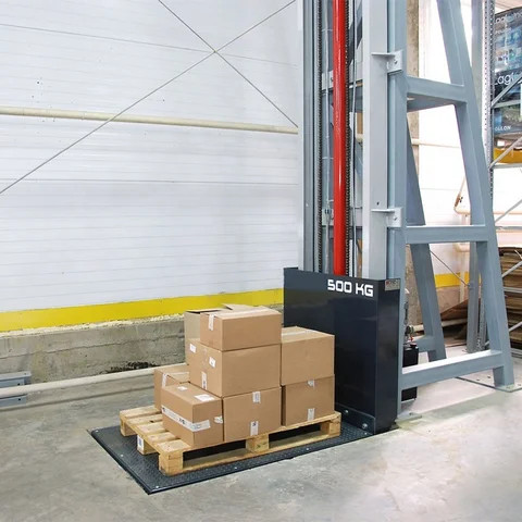 Buy Kirin Hydraulic Electric Cargo Lift Freight Elevator For Lifting ...